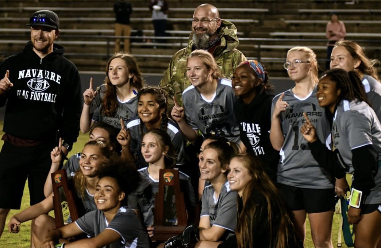 RAIDERS GIRLS FLAG FOOTBALL • Navarre Newspaper