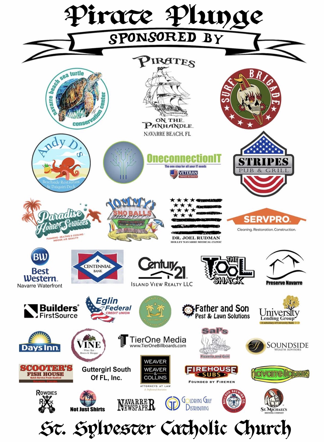 6th Annual Pirate Plunge 2024 • Navarre Newspaper