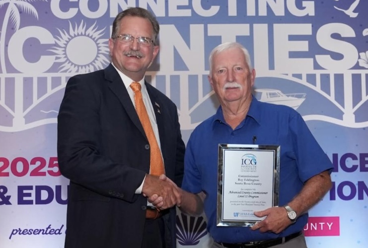 Commissioner Ray Eddington completion of the most senior level of a ...